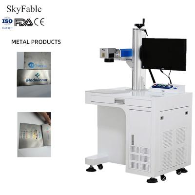 China 20W 30W 50W Mopa Fiber Laser Marker With Supported File Formats PLT for sale