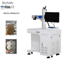 China AC 220V 50Hz MOPA Laser Marking Machine For Plastic Metal Glass And Ceramic for sale