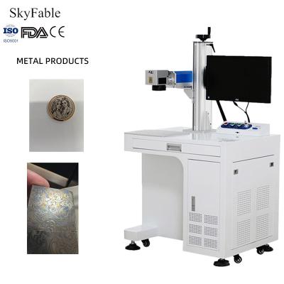 China High Frequency Modulation MOPA Fiber Laser Marking Equipment Quasi Continuous Wave Effect for sale