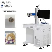 China Marking Area 110*110mm Mopa Fiber Laser Marker Equipment 1064nm Wavelength for sale
