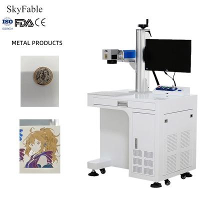 China Marking Area 110*110mm Mopa Fiber Laser Marker Equipment 1064nm Wavelength for sale