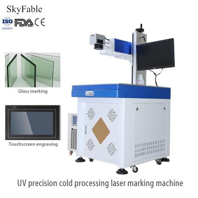 China Contactless UV Laser Engraver Machine For Ceramic Glass Optical Lens LOGO Engraving for sale
