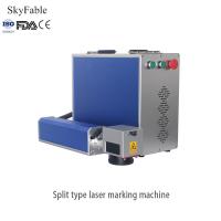 China High Speed 30W Fiber Laser Engraver 1064nm Fiber Laser Marking Machine For Metal for sale