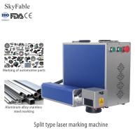 China High Speed Split Laser Marking Machine 50W Metal Fiber Laser Marking Machine for sale
