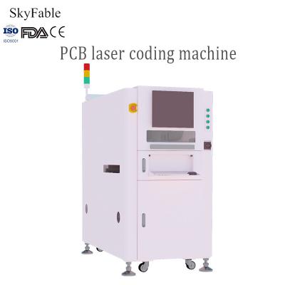 China Industrial Grade PCB Co2 Laser Coding Machine High Speed High Precision for sale