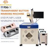 China 30W High Precision Fiber Laser Engraving Machine For Metal for sale