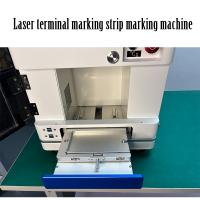 China Laser Marking Machine laser metal marking machine Terminal Strip White Strip Digital Plate Plastic Identification Marking Strip Engraving Industrial Printing and Marking Machine for sale