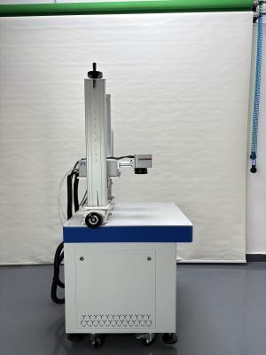China UV Dual-head Laser Marking Machine with Dual-station Synchronization and UV Cold Light for Damage-free Engraving on Plastic, Metal, and Glass for sale