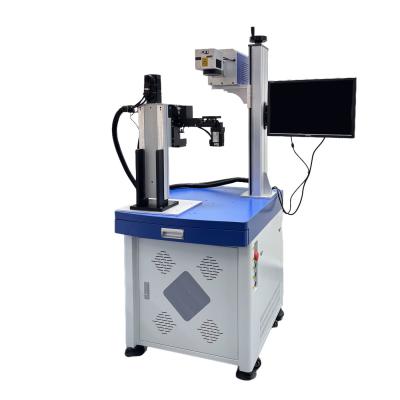China Tianji Xing Four-axis Five-sided Fiber Laser Marking Machine with 360° Rotation Workbench for High-precision ±0.01mm Engraving for sale