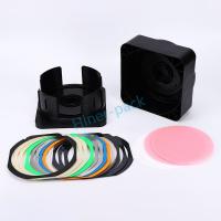 China 6 Inch Black ESD Low Gas Release Wafer Carrier Box ROHS Certificated Conductive PP Material for sale