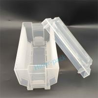 China 3 Inch Semiconductor Wafer Cassettes Shipping Box Low Gas Release for sale