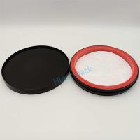 China Semiconductor Wafer Packaging 8 Inch Black 200mm Round Wafer Jars for sale