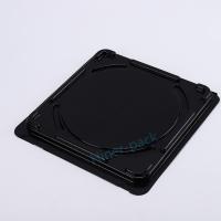 China Frame Clamshell Single Wafer Box 6 Inch Silicon Wafer Black And Transaparent  Low Outgassing for sale