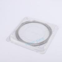 China Frame Clamshell Single Wafer Box 6 Inch Silicon Wafer Black And Transaparent  Low Outgassing for sale