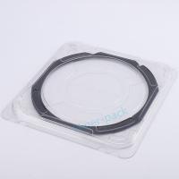 China Customized Transparent Silicon Wafer Box 8 Inch For Display Matched With Wafer Flex Frame for sale