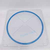 China ODM Flex Frame 12 Inch Single Silicon Wafer Box PET Material ROHS Compliant Used In Wafer Fab for sale
