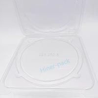China 8 Inch Transparent Single Wafer Shipping Containers PET Material for sale