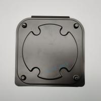 China Black PET Material Silicon Wafer Horizontal Box For Semiconductor Transport for sale