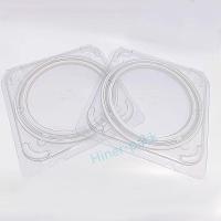 China Cassette Silicon 3 Inch Wafer Box With Clamshell Style SGS Compliant for sale