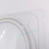 China Cassette Silicon 3 Inch Wafer Box With Clamshell Style SGS Compliant for sale