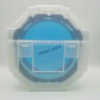 China 8 Inch Wafer Cassette Carrier Storage Box Semitransparent PP Material Use In Wafer Fab for sale