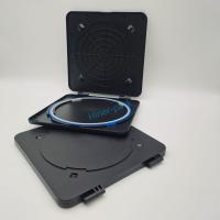 China SGS Compliant For Wafer Fab 8 Inch Capacity 1 pcs Black Single Wafer Shipper for sale