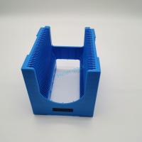 China Verticle Wafer Cassette Box PP Material Low Outgassing Used In Semiconductor Field for sale