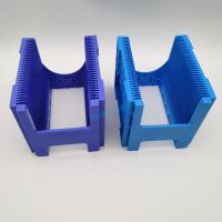 China Silicon Wafer Shipping Containers Cassette Box PP Material H-Square Colorful Carrier Low Outgassing for sale