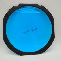 China Custom Flex Dicing Ring Frame 8 Inch Wafer Accessories Black PPS Material Used in Semiconductor Field for sale