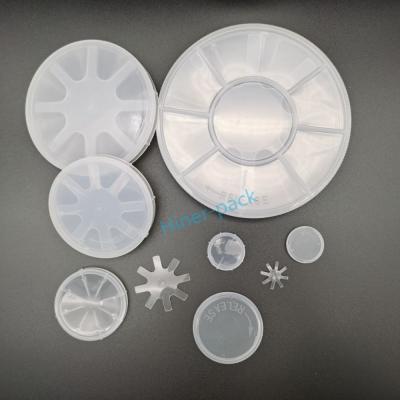 China OEM 1 Inch Single Wafer Coin Shipper PP Wafer Carrier for sale