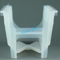China Customized 150mm White Wafer Cassette Box Packing Material ESD Protection for sale