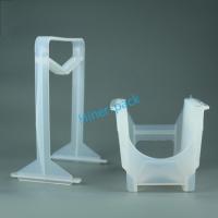 China OEM 25 Slots Wafer Cassette Box PFA White Wafer Carrier Packing Material for sale
