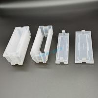 China Square PP Material Wafer Carrier 2/3 Inch Series Wafer Shipping Box for sale