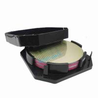China ROHS Compliant Silicon Horizontal Wafer Carrier Box 12Inch Conductive PP Material for sale