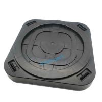 China Clear Conductive PP 12 Inch Wafer Frame Box For Industrial ESD Solutions for sale