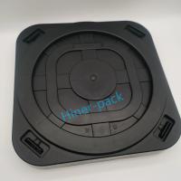 China Horizontal 12 Inch Wafer Carrier Box Shipper Black Used In Wafer Fab SGS Compliant for sale