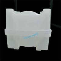 China 6 Inch Wafer Carrier Round Wafer Shipping Box For Semiconductor Production Fluoroware for sale
