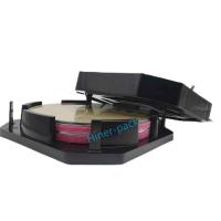 China 12 Inch Black Low Particle Production Horizontal Wafer Shipper Used In Wafer Fab Clean Room OEM Customized for sale