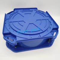 China Match Isolating PS Film Horizontal Wafer Packing box With Surface Resistance Control for sale