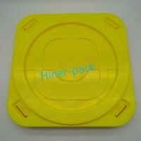 China Colorful Conductive PP Material Horizontal Wafer Shipper With Upper And Lower Cover for sale