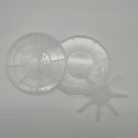 China Single Horizontal Wafer Shipper Semitransparent PP Material Cleanliness Clean Room for sale
