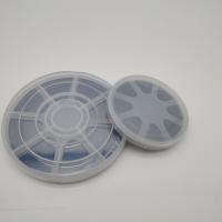 China Secure Single Wafer Placement Base Lid Spring Set Polypropylene Clear 1pcs Shipper Box for sale