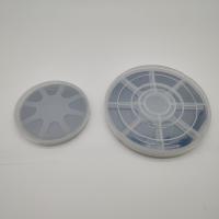 China Secure Single Wafer Placement Base Lid Spring Set Polypropylene Clear 1pcs Shipper Box for sale