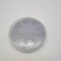 China Single Wafer Shipper Clear PP Base For 1-12inch Wafer Transport For Wafer Fab for sale