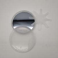 China Clear Polypropylene Single Wafer Carrier Set With Lid And Spring Base For Wafer Fab for sale