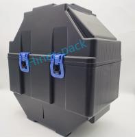 China Conductive PP Wafer Storage Box With Wafer Frame Shipper Holds 25PCS Wafer for sale