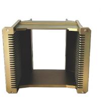 China 6 Inch Metal Wafer Cassette Box For Silicon Wafer Glass Wafer Baking Test for sale