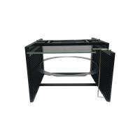 China 8 Inch 25 Slot Black Metal Wafer Load Cassette With Ultra-High Temperature Resistance for sale