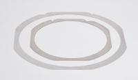 China 12 Inch Wafer Frame Dicing Cutting Ring Round Fixed Silicon Disk Iron Ring for sale