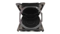 China Clamshell Wafer Box Single Flex Frame Shippers With Match Expand Ring Uesed For Wafer Fab for sale